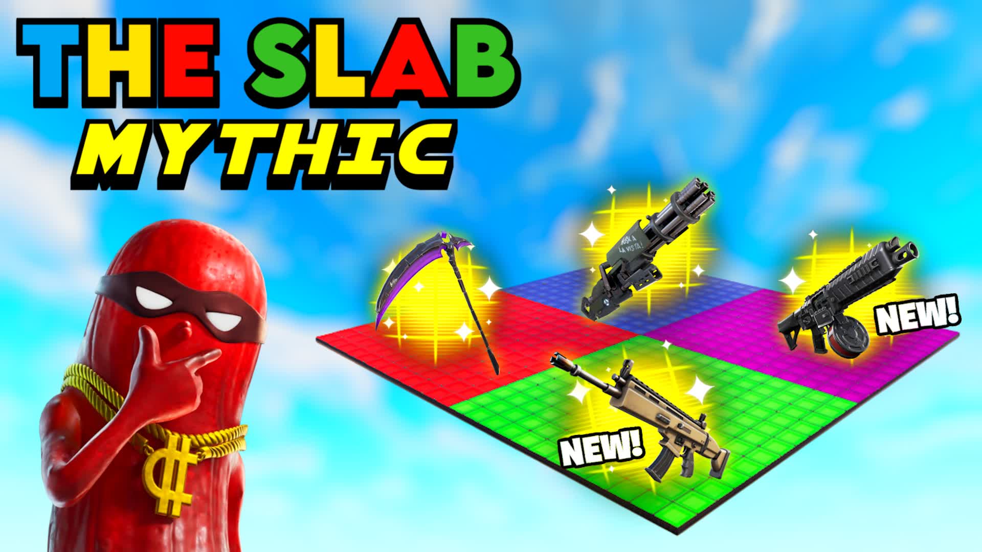 THE SLAB - MYTICH COLOR BATTLE 🔵🟢🟣🔴 6782-3552-8679 by samug - Fortnite ...