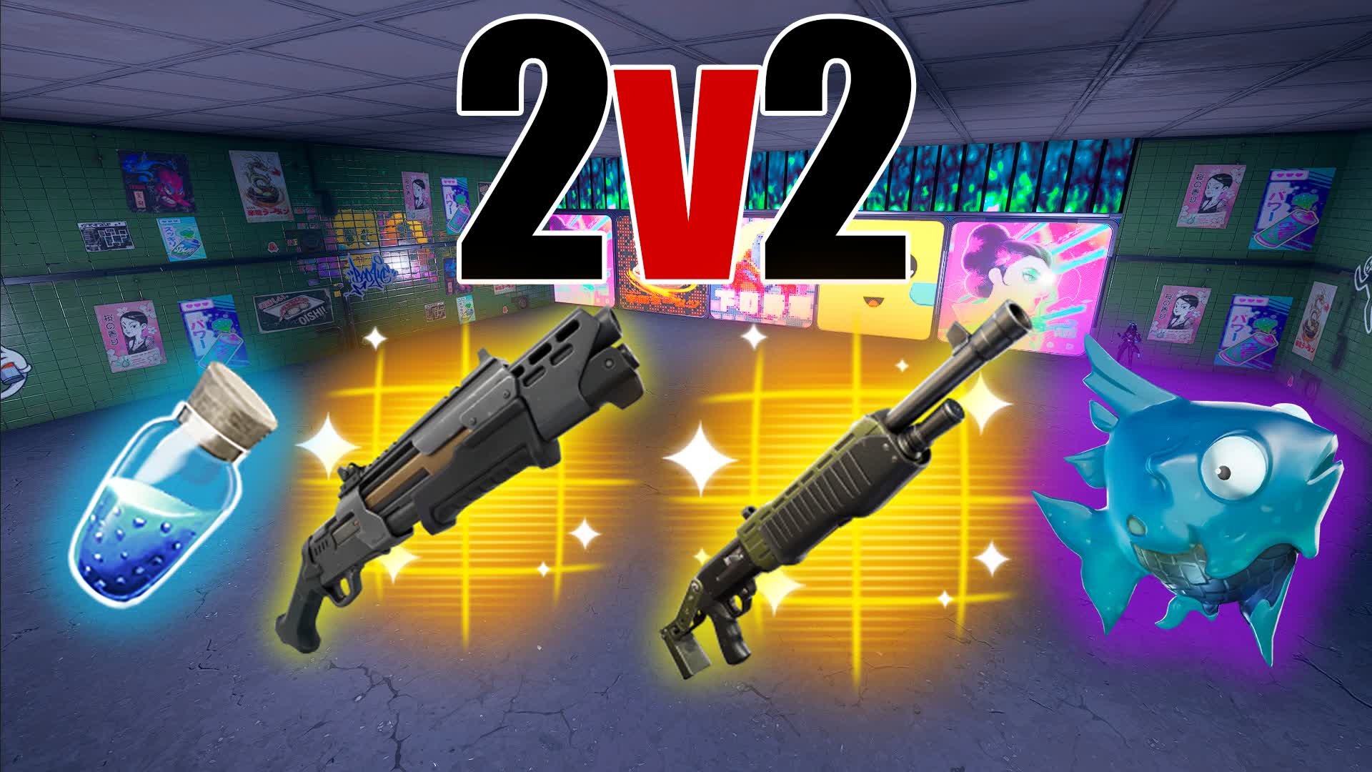 FIGHTS 2V2 MEGA CITY 3203-2928-4108 by qd_levelmax - Fortnite Creative ...