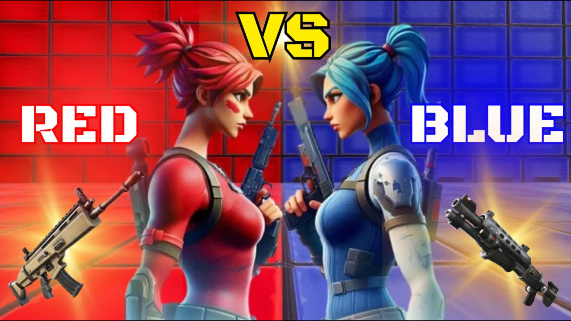 NEW Red vs Blue 0212-4840-4125 by lay01 - Fortnite Creative Map Code ...