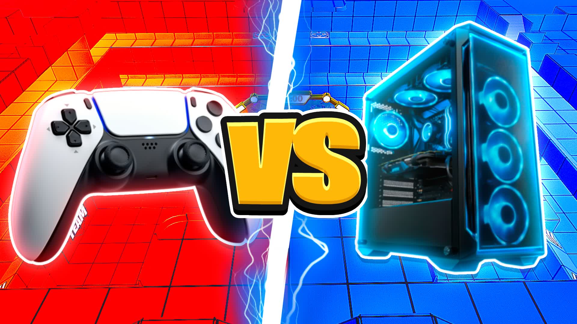 SUPER PS5 VS PC RED VS BLUE 🔴🔵 0346-8216-8854 by nedflanders - Fortnite ...