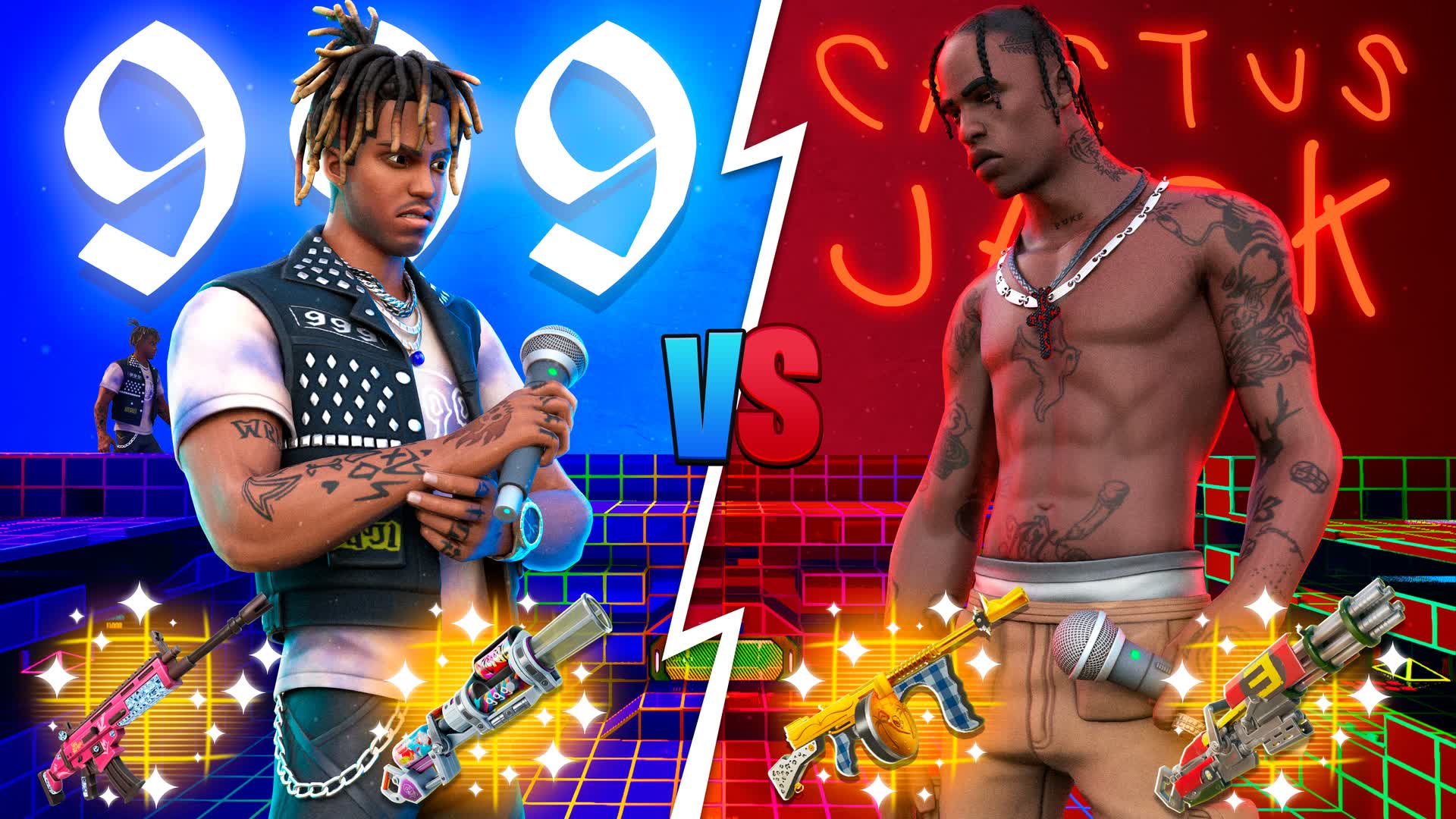 JUICE WRLD VS TRAVIS SCOTT 9036-3924-8928 by steiner - Fortnite ...