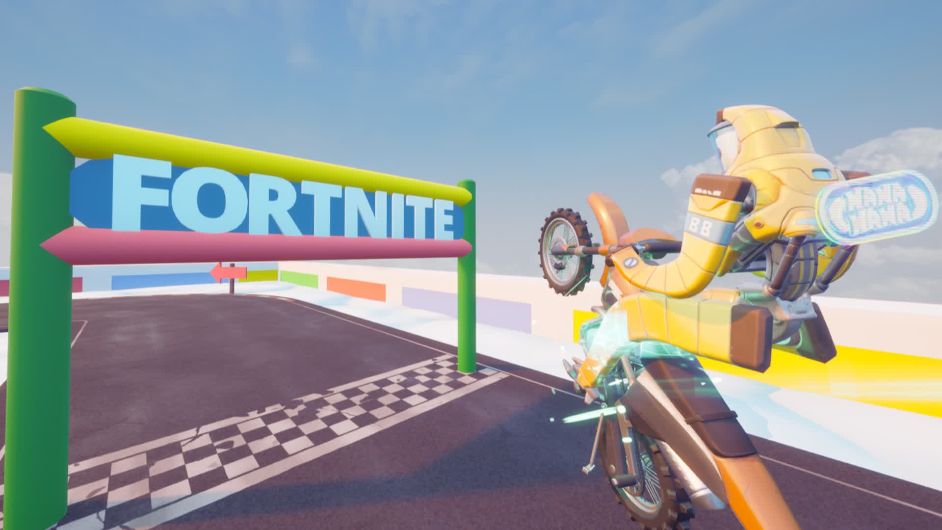 SUPER FORTNITE RALLY 9400-9199-9383 by oan_smm - Fortnite Creative Map ...