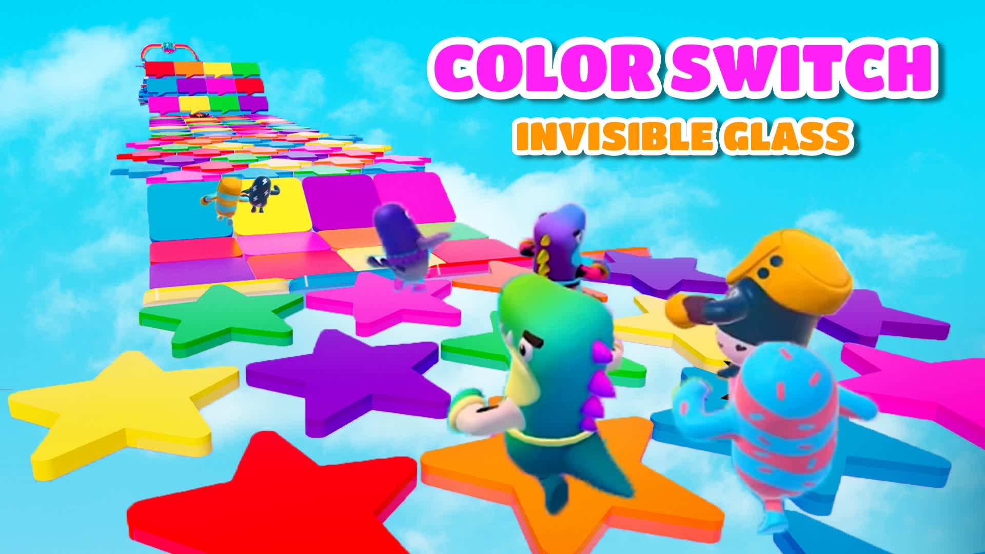 FALL GUYS COLOR SWITCH RUN 👑 2724-4581-2211 by duckstudio - Fortnite