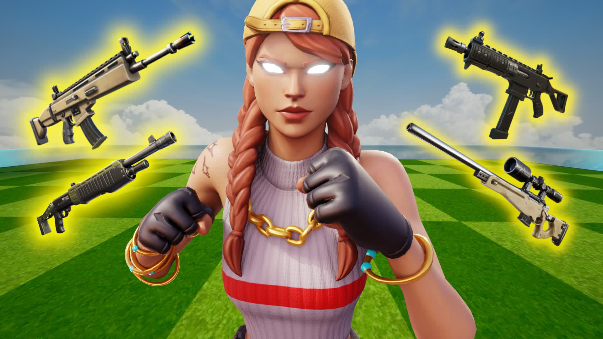 Golden Guns - FFA 1897-6987-8815 by lowkj - Fortnite Creative Map Code ...