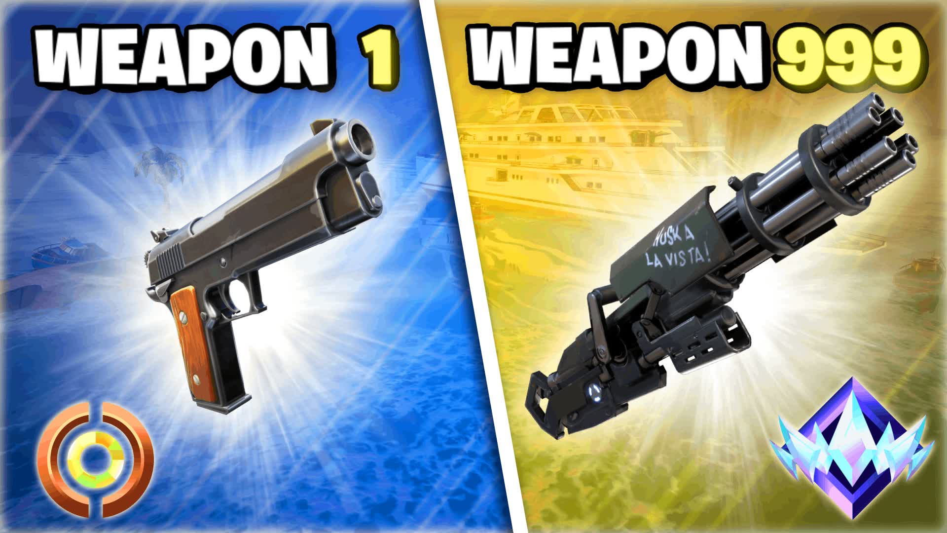 🎯SUPER GUN GAME🎯HOT SUNRISE 1820-5644-5546 by xyrex - Fortnite Creative ...