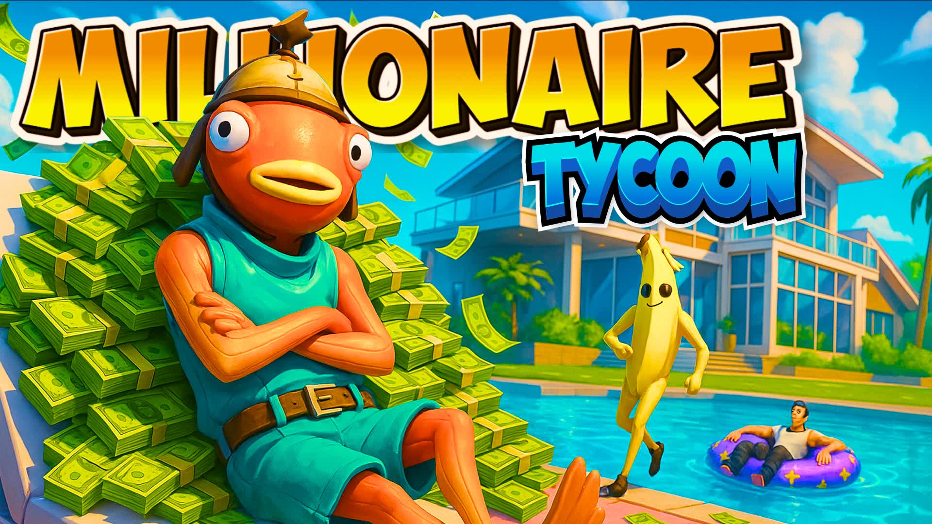 MILLIONAIRE MANSION TYCOON 🤑 0025-5862-5280 by jradness - Fortnite ...
