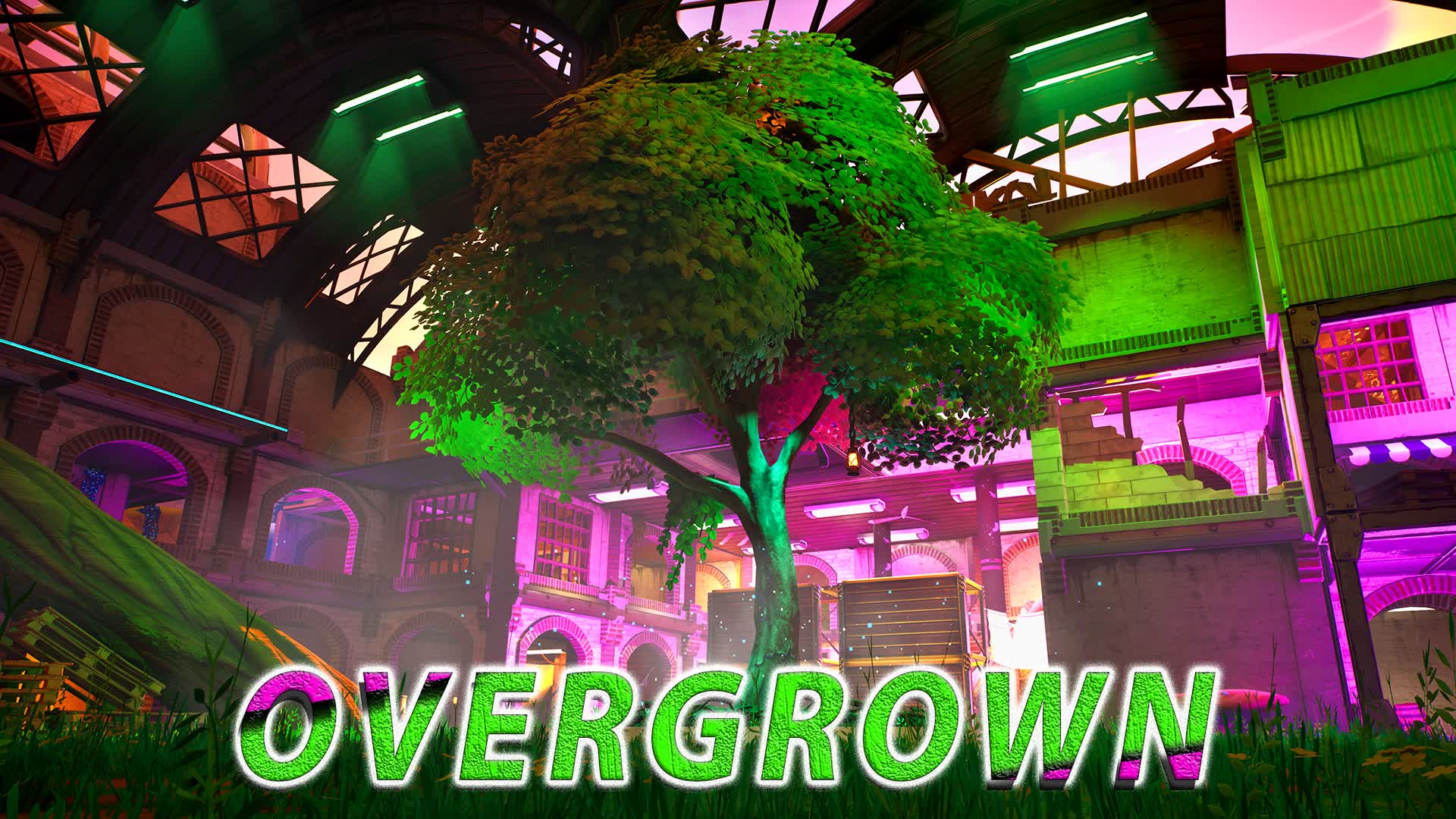 OVERGROWN | FFA 2887-2424-7634 by nerd - Fortnite Creative Map Code ...