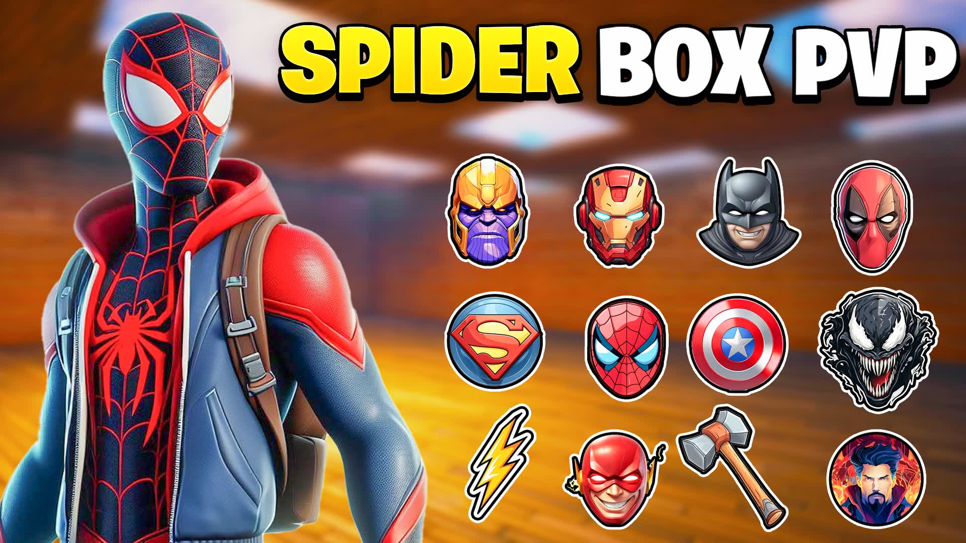 MARVEL BOX PVP📦 9722-3478-9560 by miniduck - Fortnite Creative Map Code - Fortnite.GG