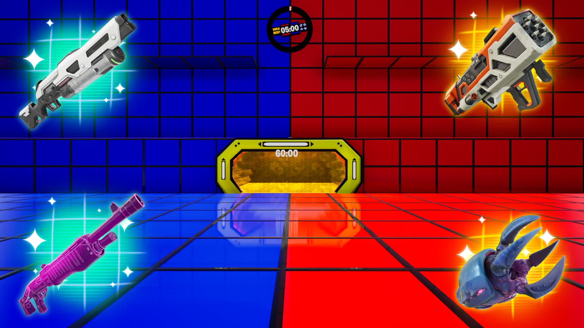 JANDA RED VS BLUE 🔴🔵 9774-6687-6985 by settings - Fortnite