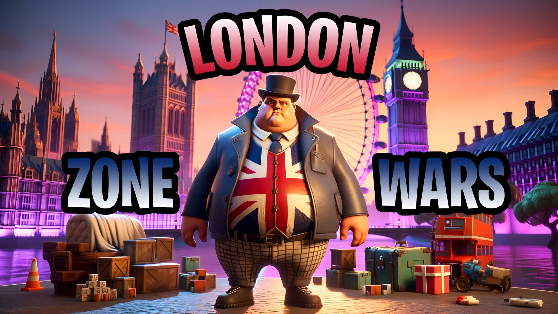 LONDON ZONE WARS 💂 1378-7976-4642 by guanyu - Fortnite Creative Map ...