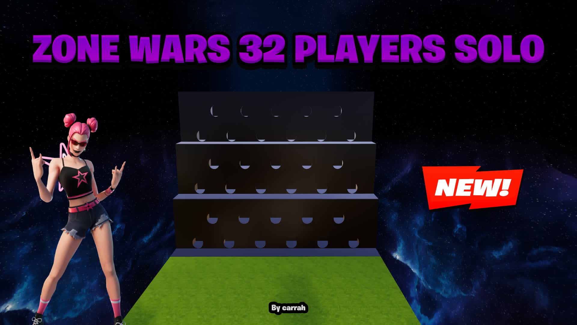 ZONE WARS 32 PLAYERS SOLO 1203-9889-9660, de carrah — Fortnite