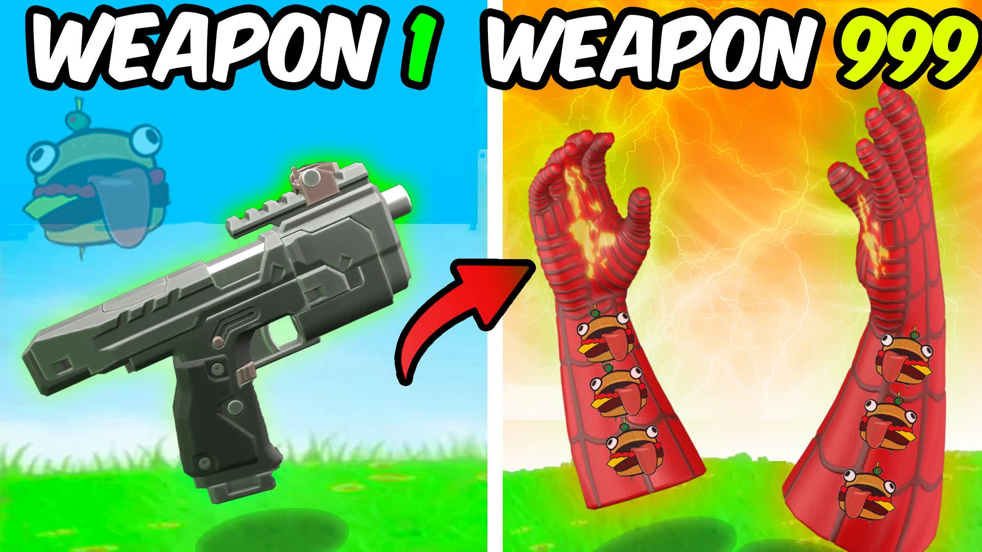 🍔BURGER ISLAND🏝️ONE SHOT GUN GAME! 2734-7980-3430 by P.H.D Dr. Adam ...