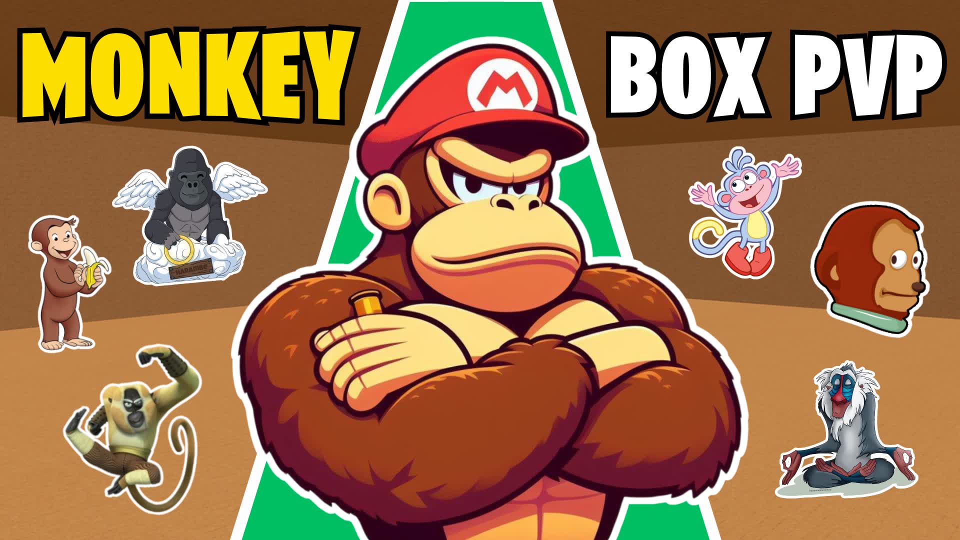 MONKEY BOX PVP📦 9533-4387-5925 by bennyboys - Fortnite