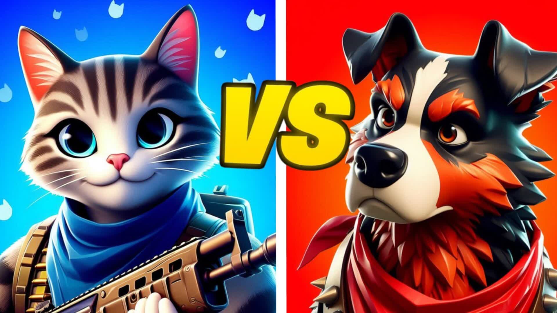 🔵CAT VS DOG🔴 3060-5127-7900 by lambra - Fortnite Creative Map Code - Fortnite.GG