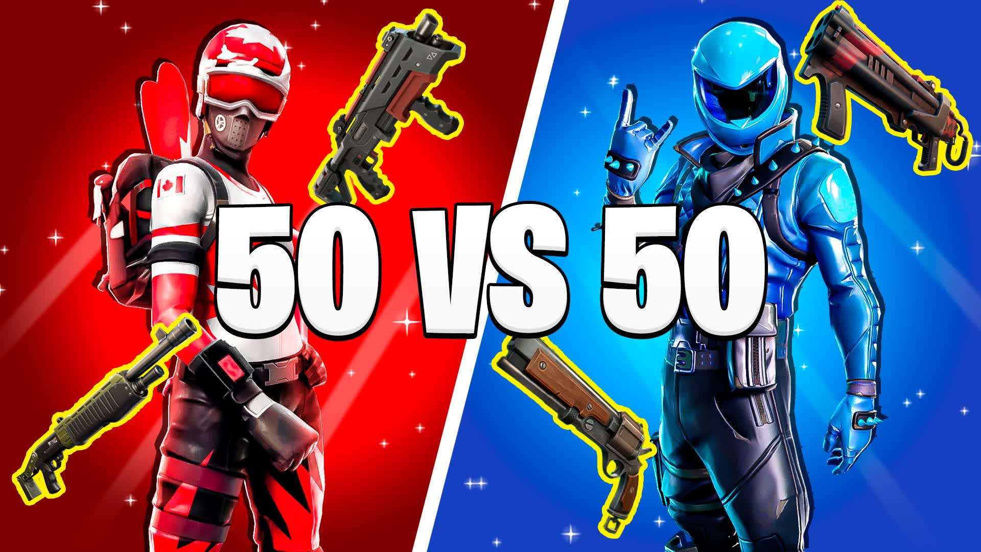 BIG 50 VS 50 BATTLE 🆕 3259-4012-5733 by connoreo - Fortnite Creative ...