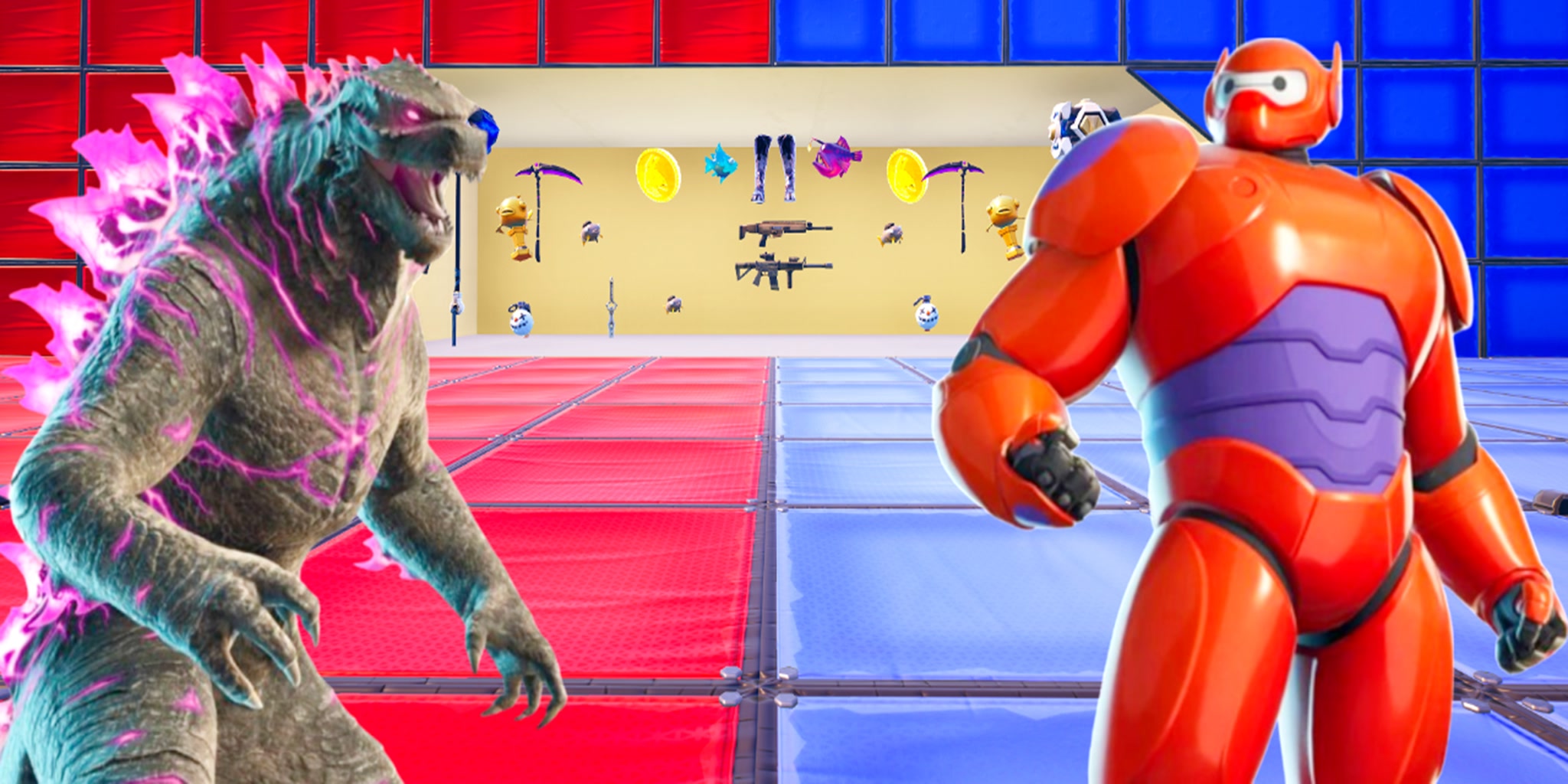 Godzilla VS Baymax 🔴🔵 [Chapter 6] 7044-7423-5268 by spazeyyc - Fortnite ...