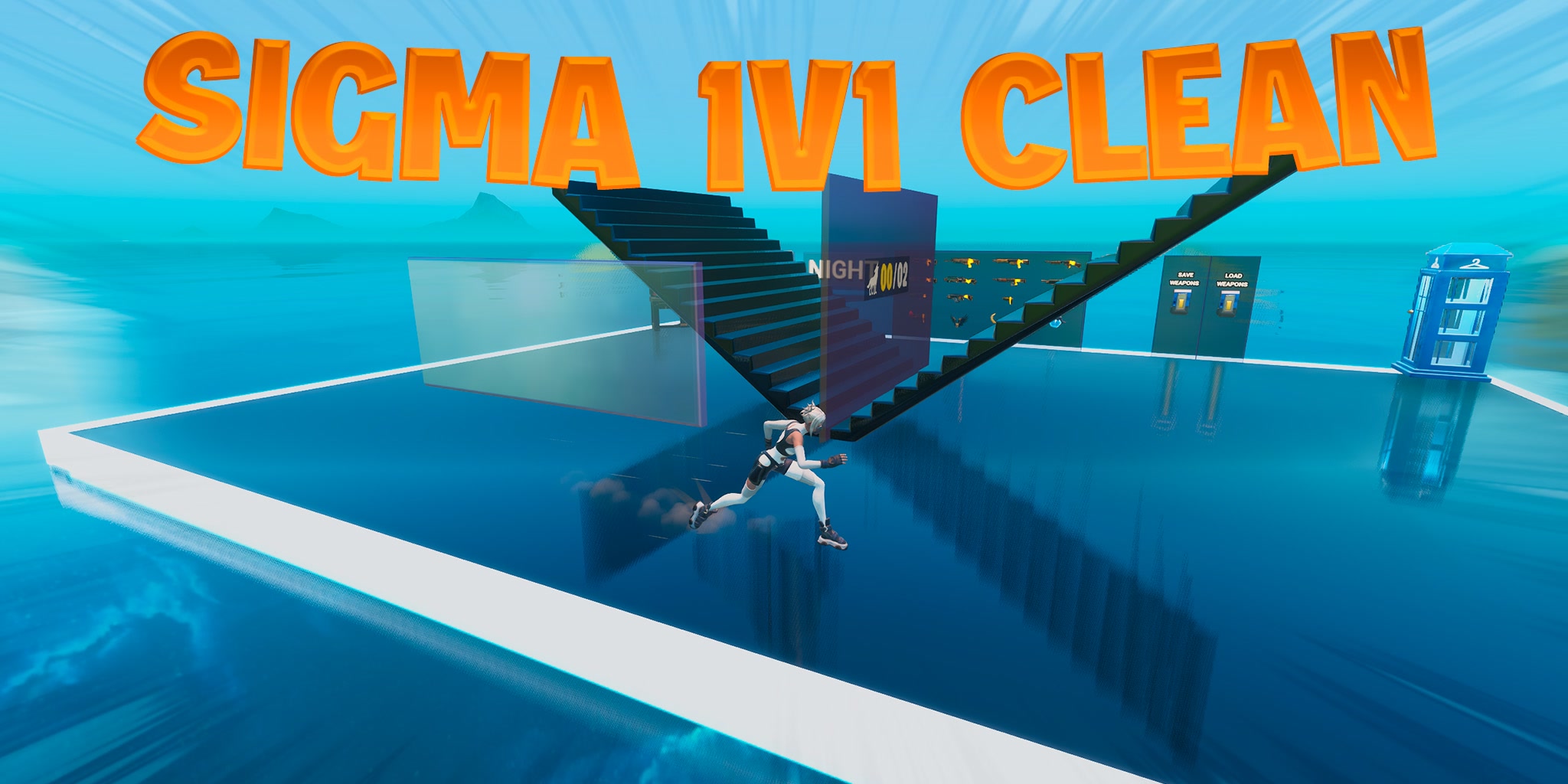 SIGMA 1V1 CLEAN 6460-1347-8054 by lilauf - Fortnite Creative Map Code ...
