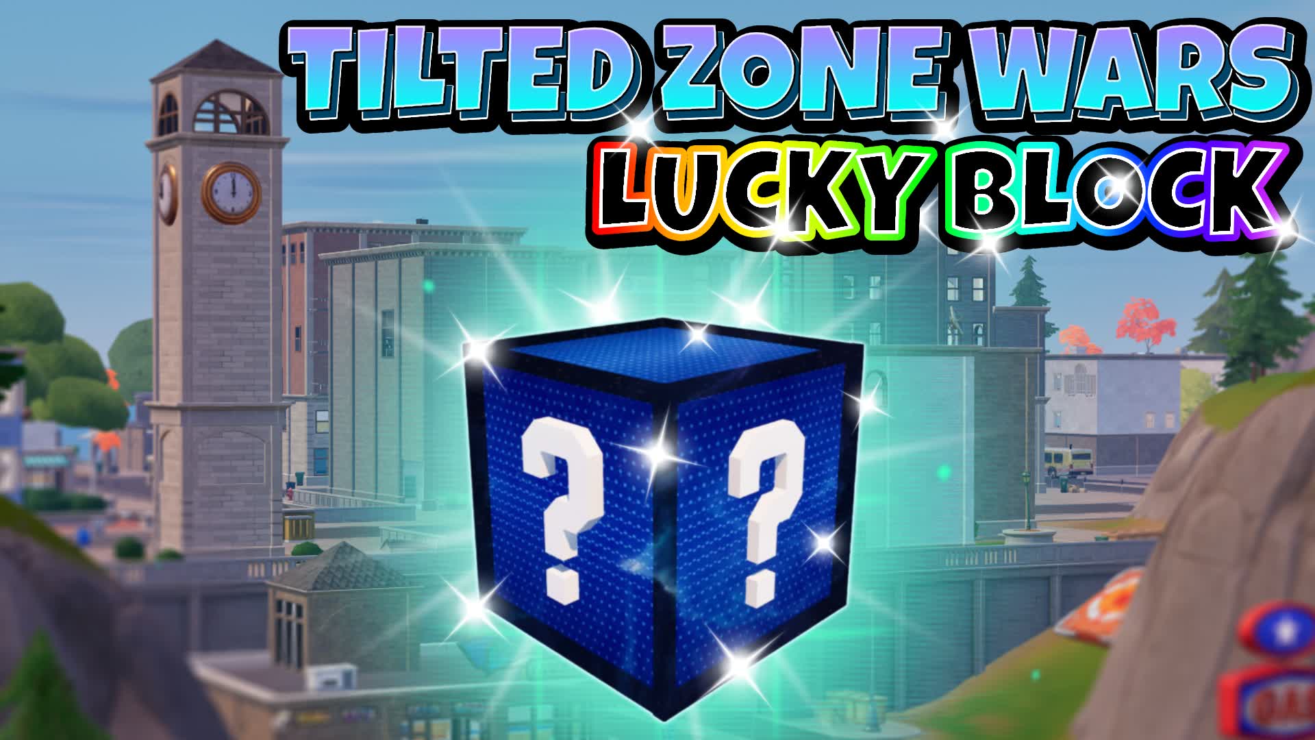 TILTED ZONE WARS LUCKY BLOCK⭐ 6289-0487-8258 من ابتكار mango002 - Fortnite