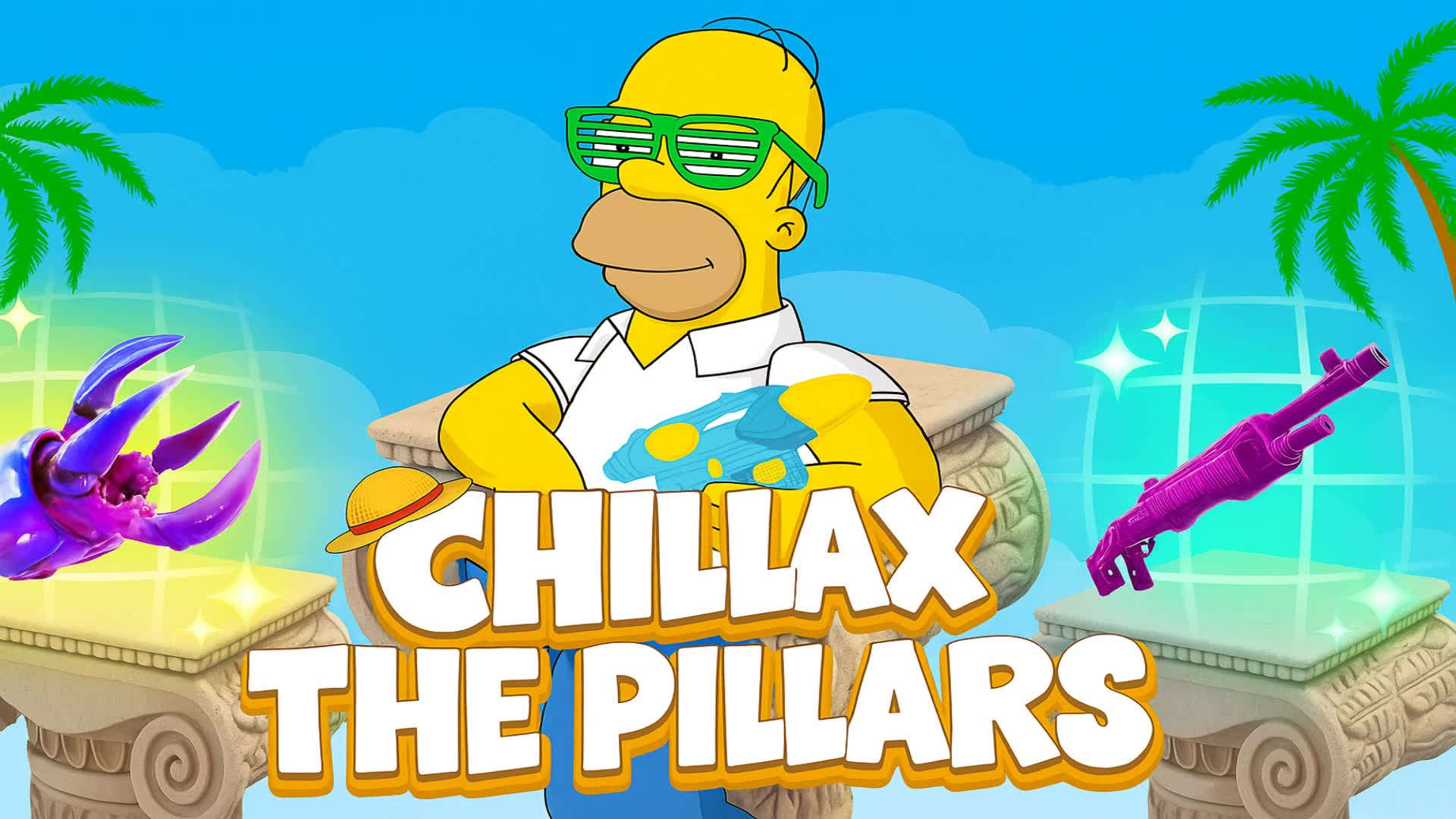 CHILL HOMER THE PILLARS 🐻 8990-0785-1461 by krilin - Fortnite Creative ...