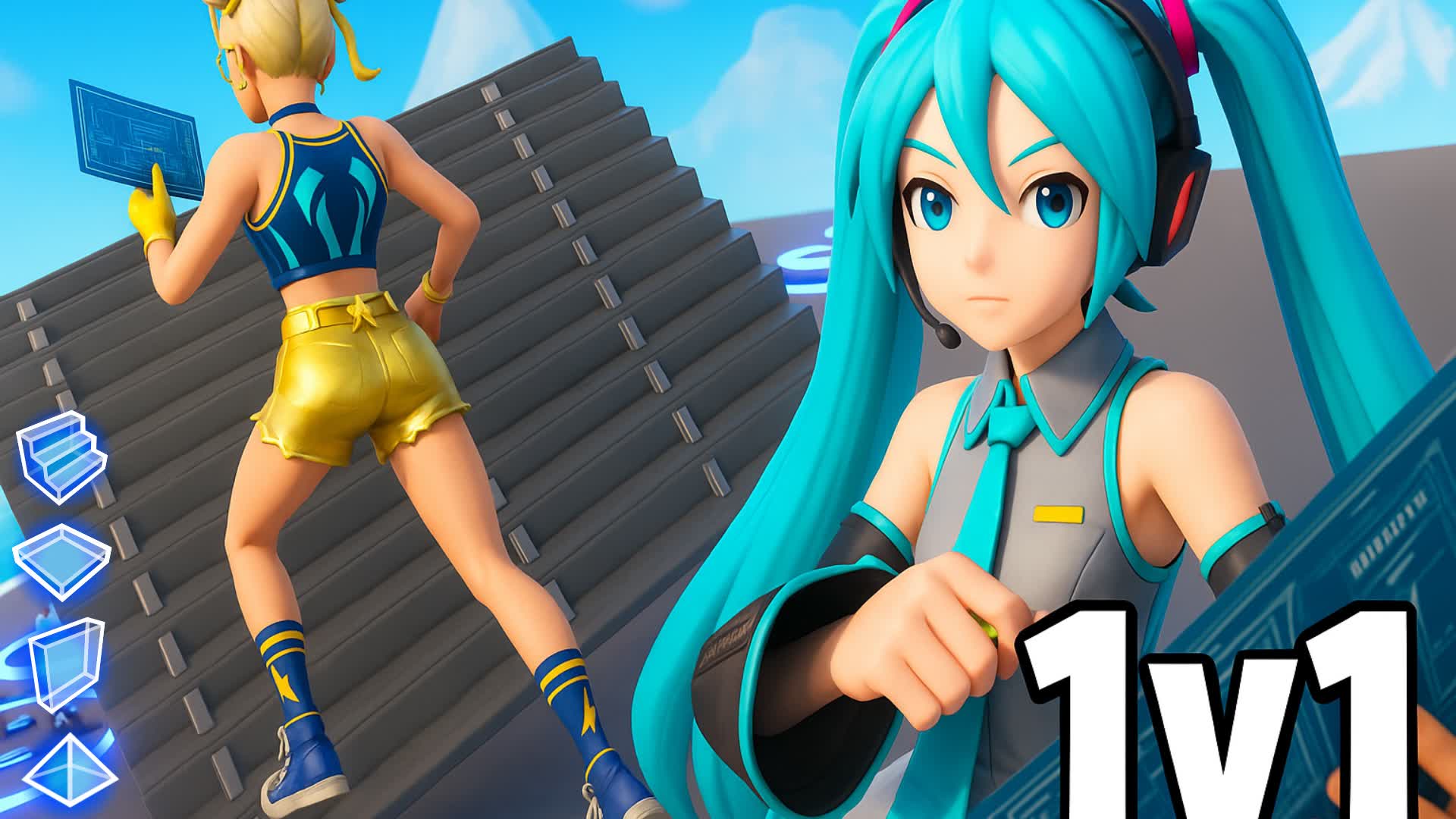 clean 1v1 4124-5858-7409 by pxrbart - Fortnite