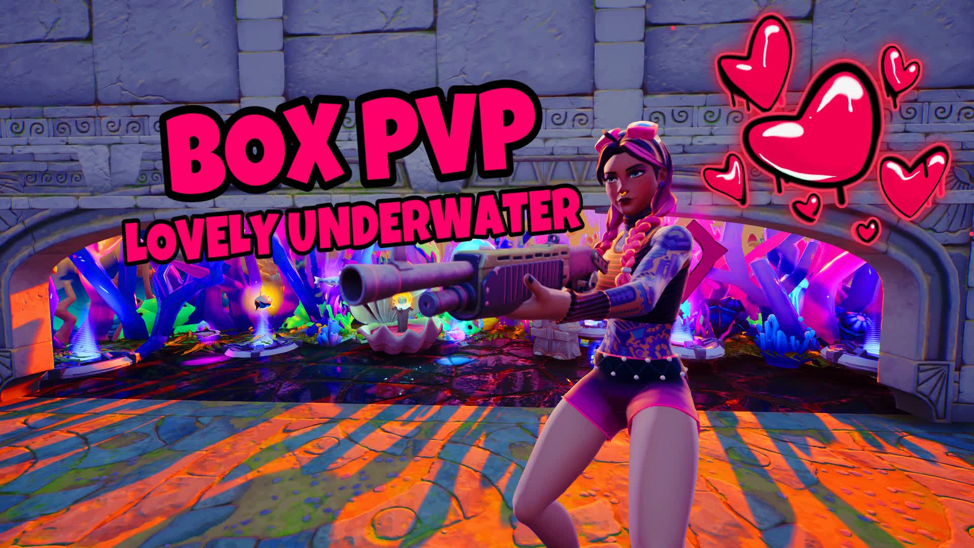 LOVELY UNDERWATER BOX PVP 8798-2276-6229 by devan_studios - Fortnite.GG