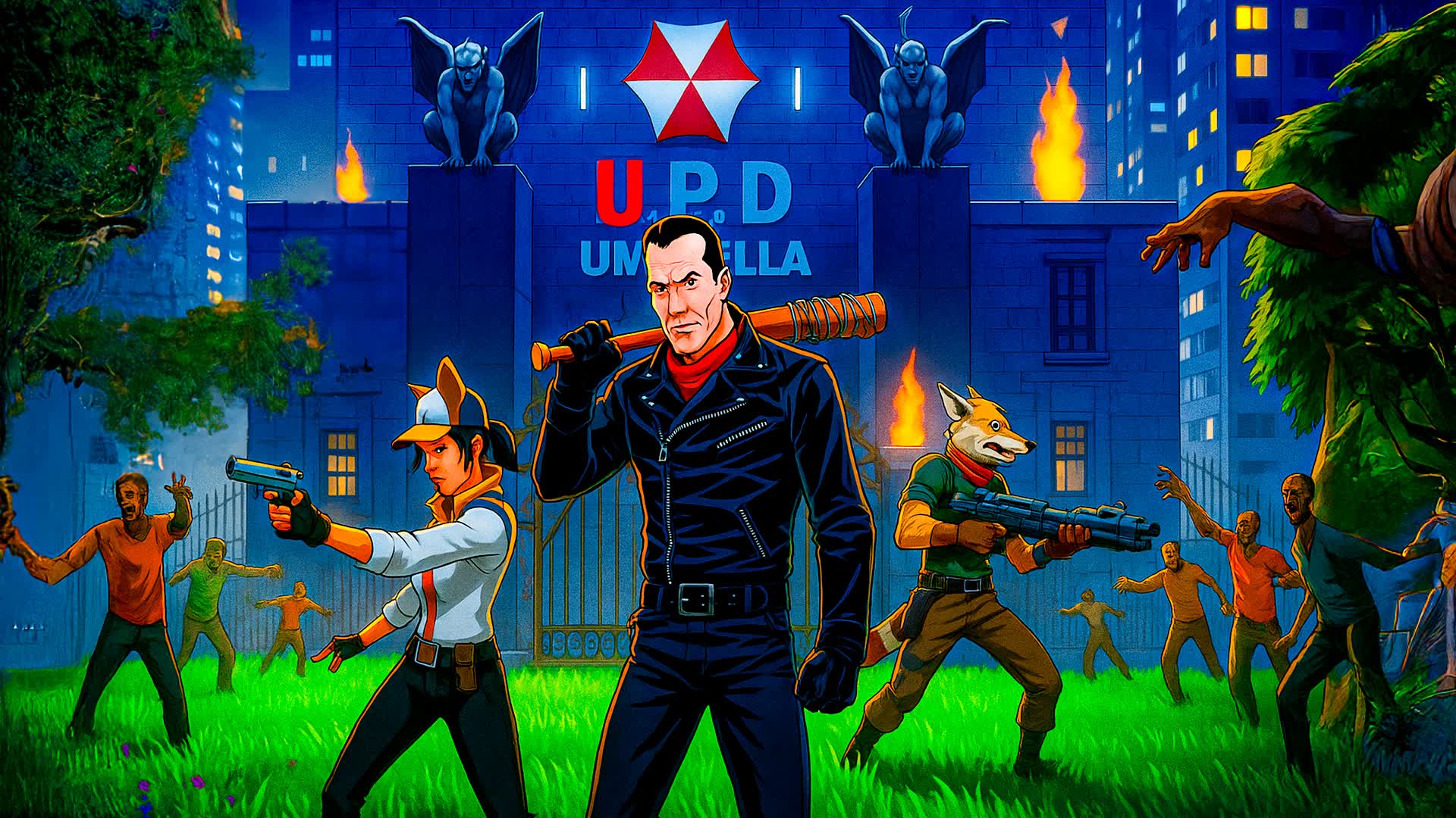 Umbrella City Survival! - TWDU ZOMBIES! 1699-0104-2330 by ghost - Fortnite Creative Map Code ...