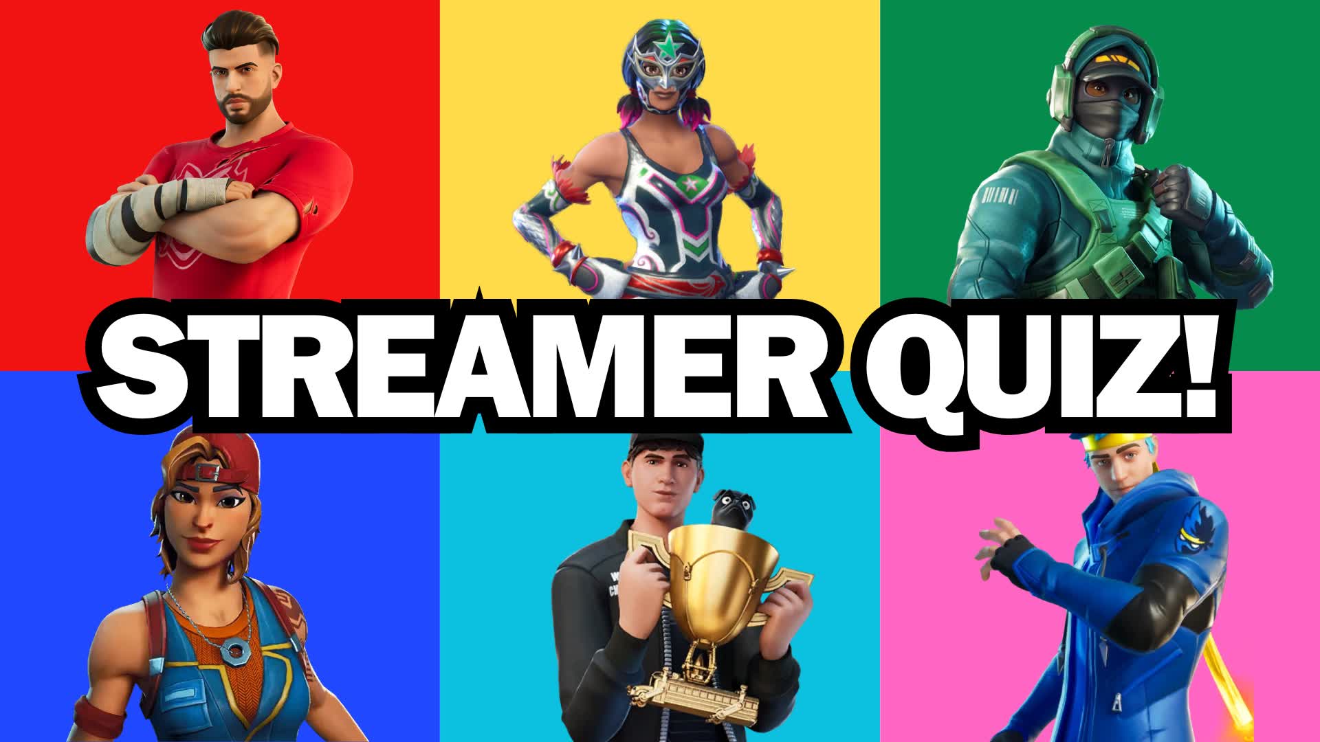 STREAMER QUIZ 6210 5540 5596 By Altroduper Fortnite Creative Map
