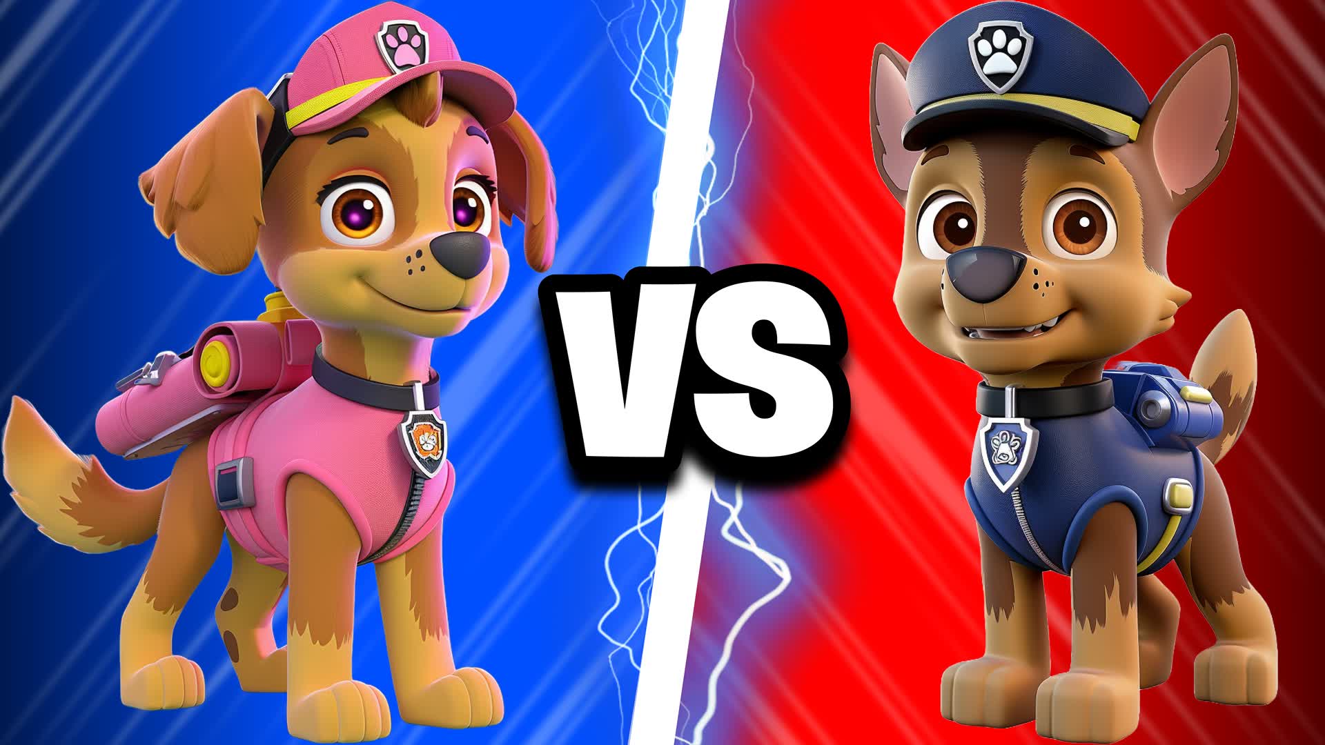 CHASE VS SKYE 🔵🔴 0656-0059-5368 by creativemapmaker - Fortnite