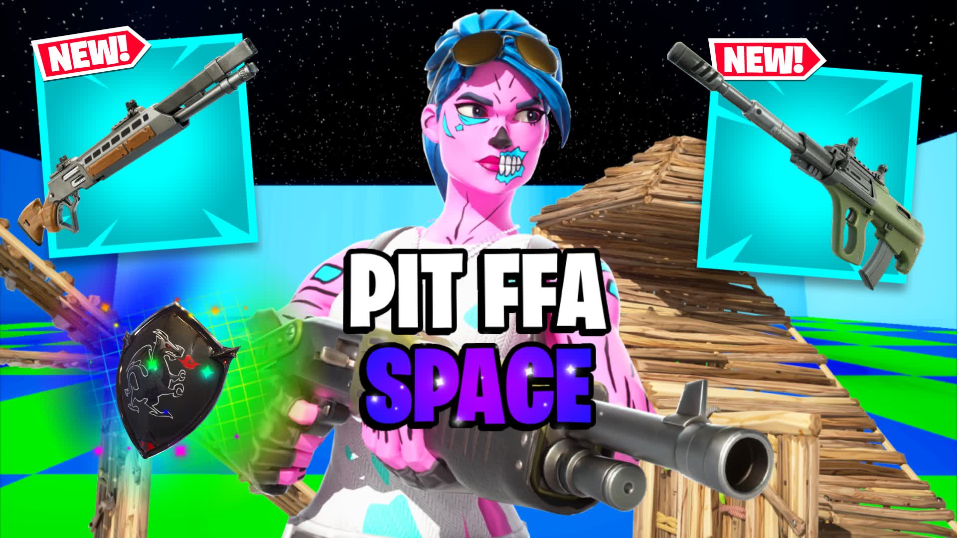 PIT FFA | SPACE🌠 1468-4076-8997 by loagie - Fortnite Creative Map Code - Fortnite.GG