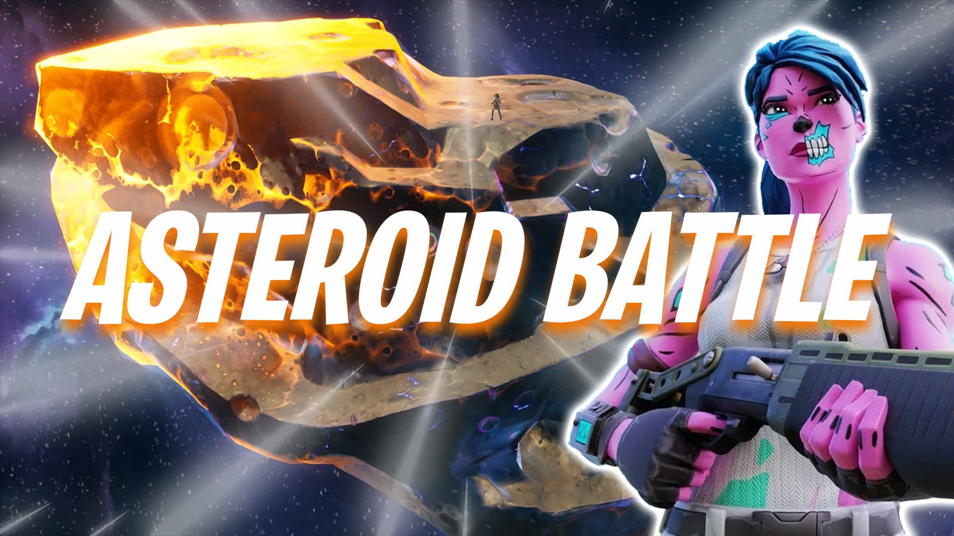 ASTEROID BATTLE 4173-6145-7869 by krexi1 - Fortnite Creative Map Code - Fortnite.GG