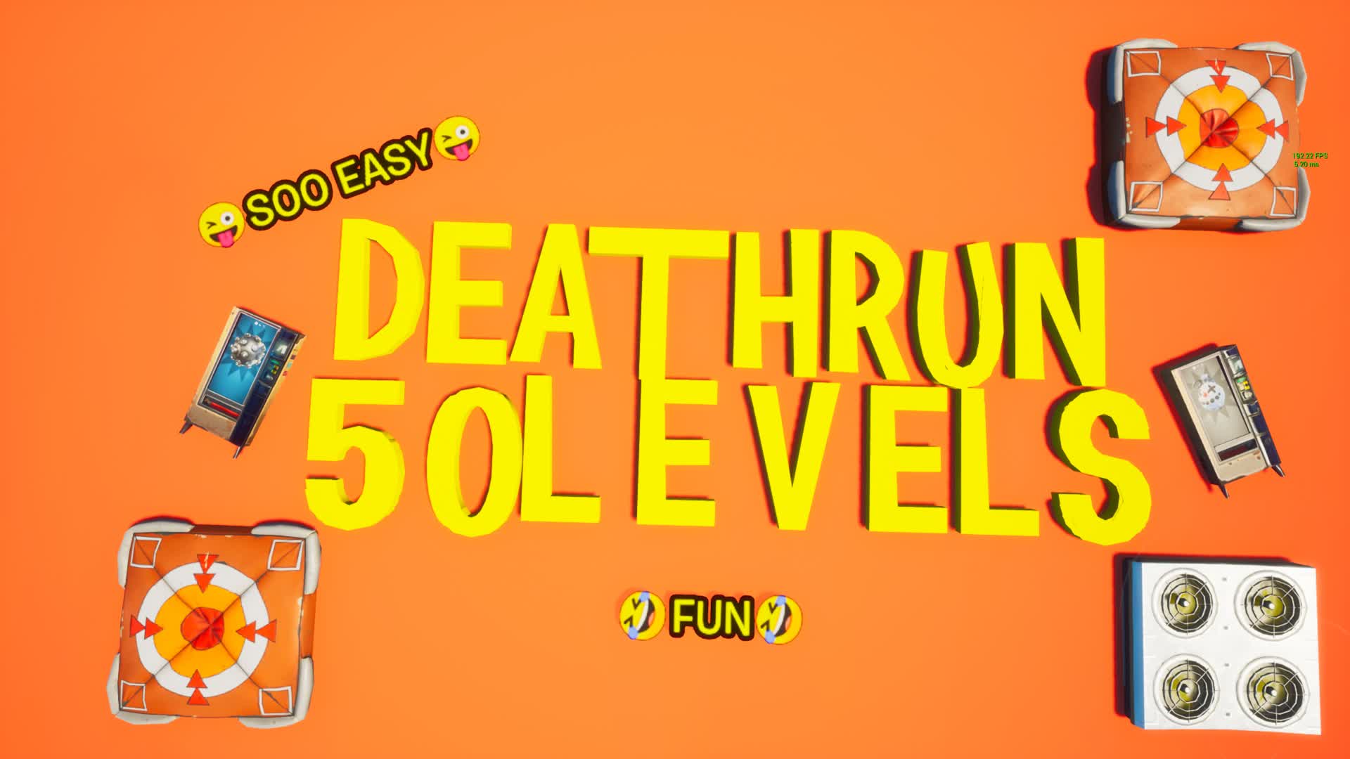 DEATHRUN 50 LEVELS EASY 8684-9541-0302 by shadow-tdf - Fortnite ...