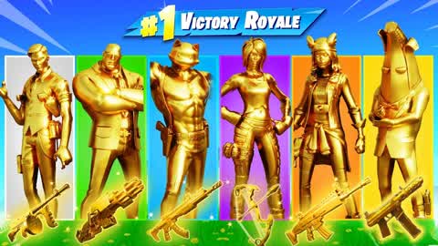 🧈 Golden Items 4v4v4v4 🧈 1315-9613-7704 by sashi_xd - Fortnite Creative ...