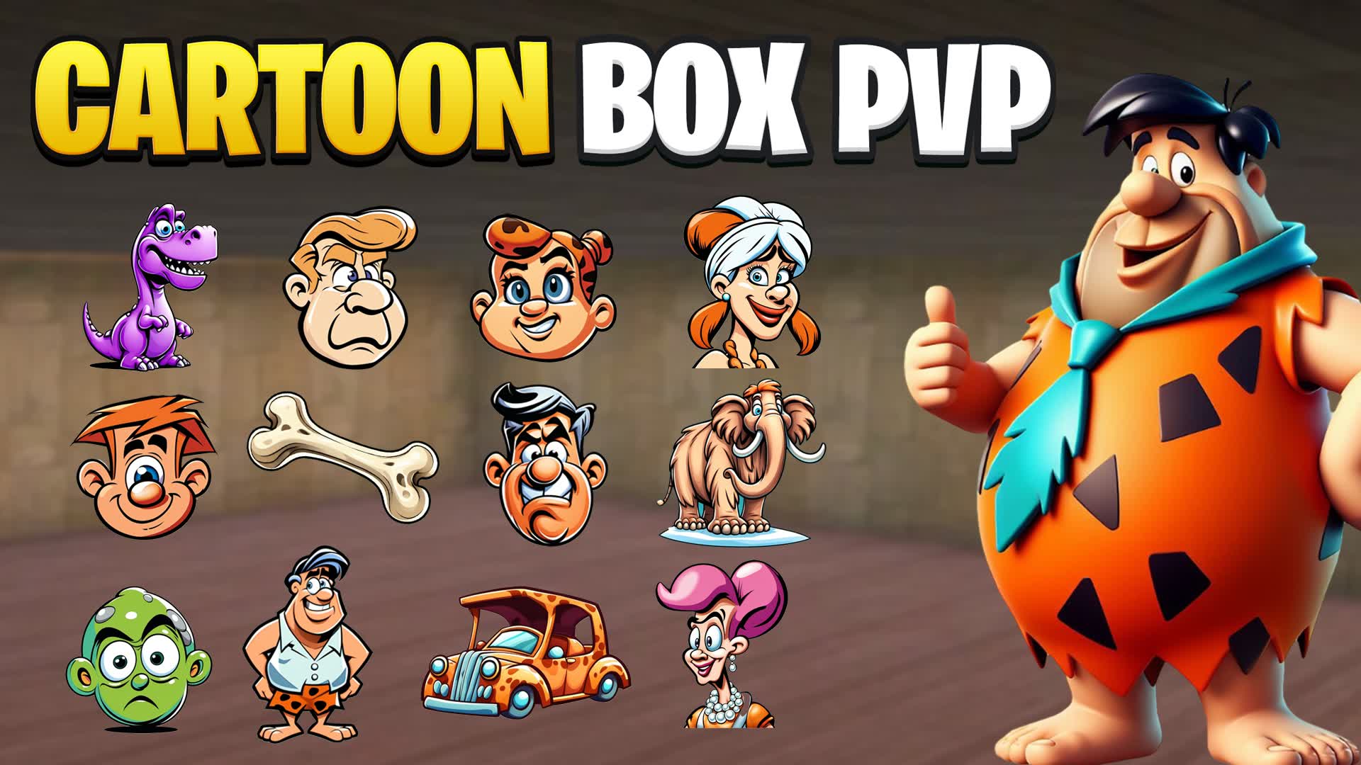 🦴 CARTOON BOX PVP 📦 5664-0261-6637 من ابتكار swiftyrr - Fortnite