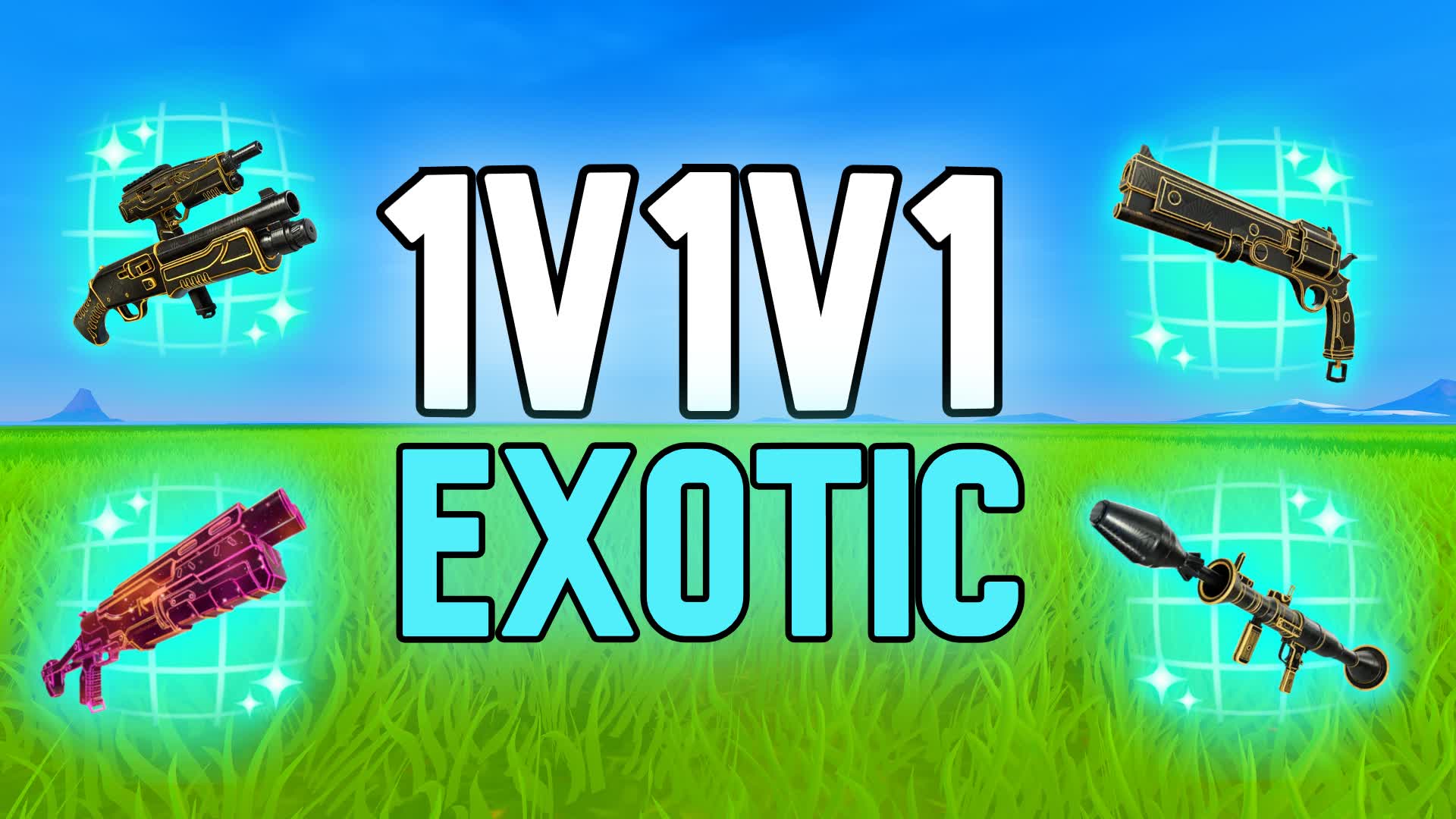 1V1V1 EXOTIC PVP 1V2 2V1 1V1V1V1 HERO 8498-4623-1748 by frivzzy - Fortnite Creative Map Code ...