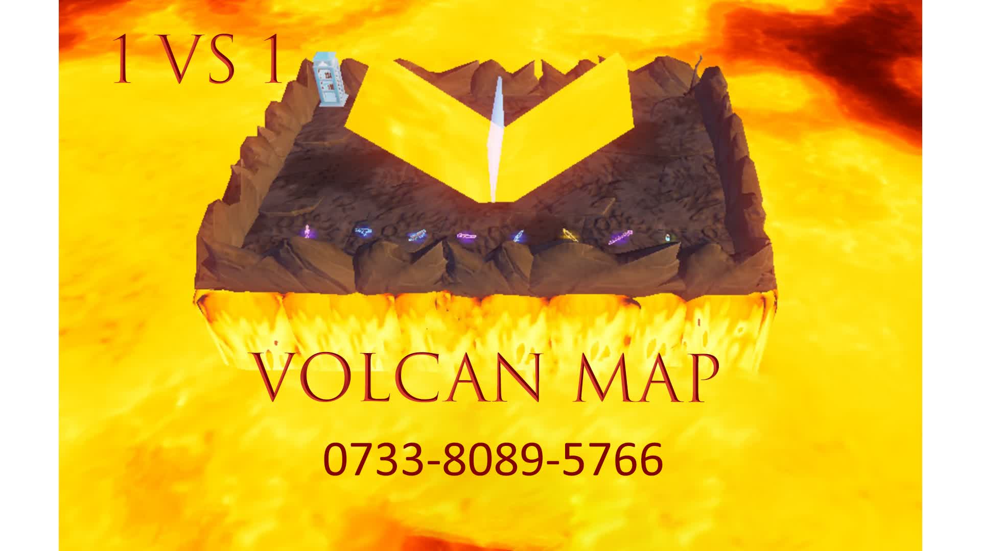 1v1 INSIDE THE VOLCANO 0733-8089-5766 by zeyrox - Fortnite Creative Map ...