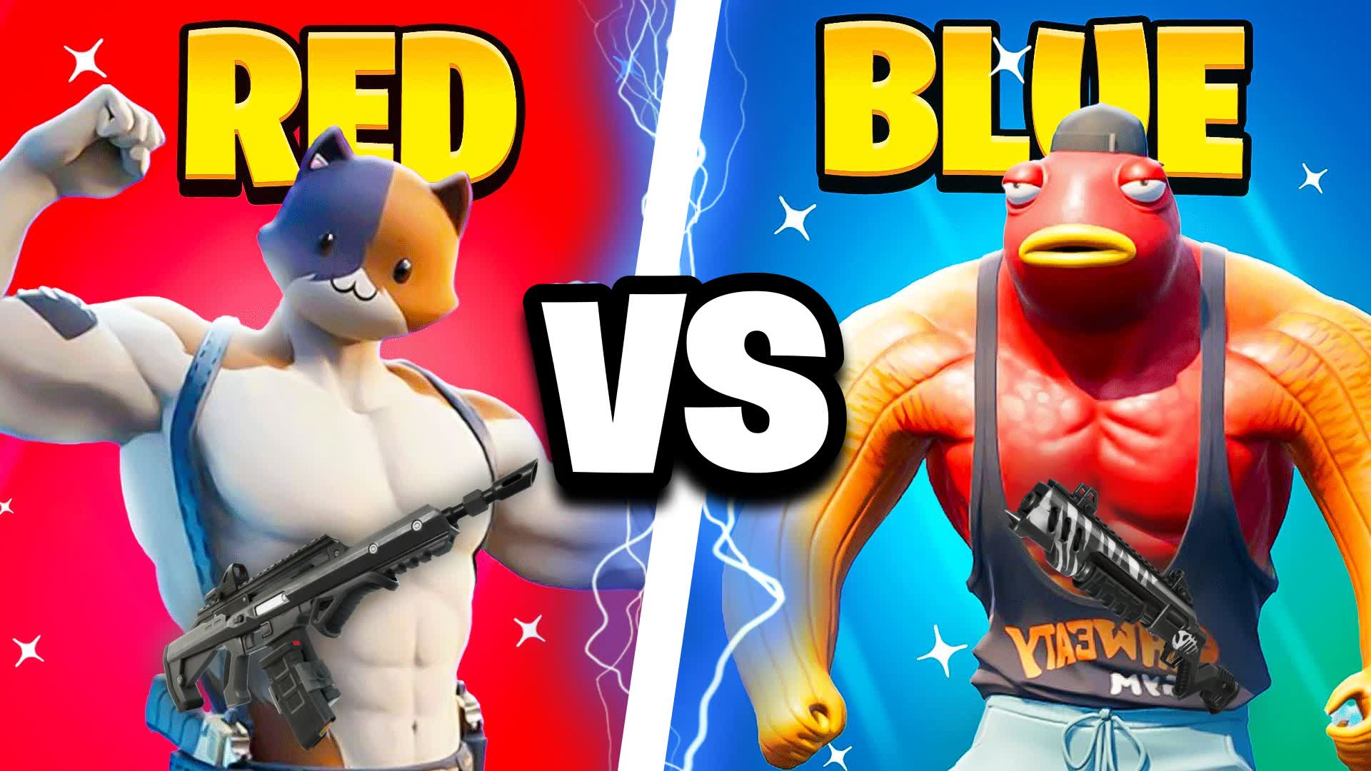 🆕 MEOWSCLES VS FISH THICC 🔥 - 2900-3500-6995 | Fortnite Zone