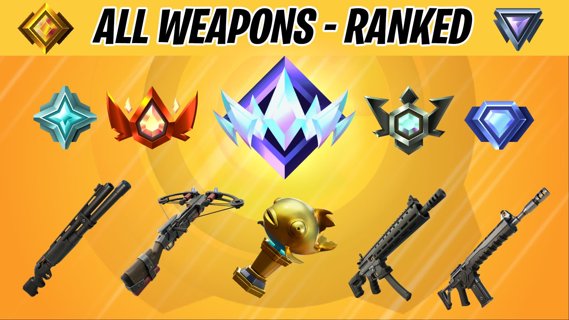 All Weapons - Ranked 5263-6684-4836 by mrmonkeyfn - Fortnite Creative ...
