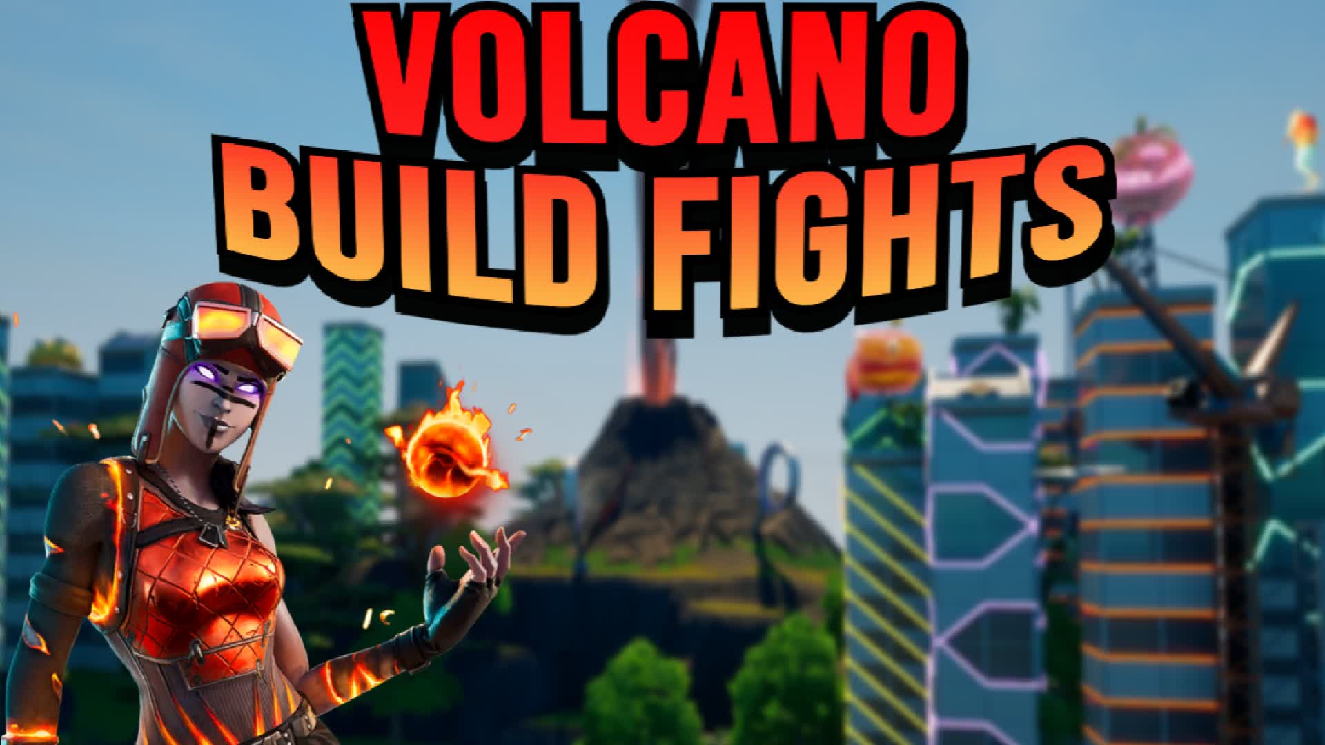 MODERN CITY VOLCANO BUILD FIGHTS!🌃🌴 0596-2851-1663 by godadix ...