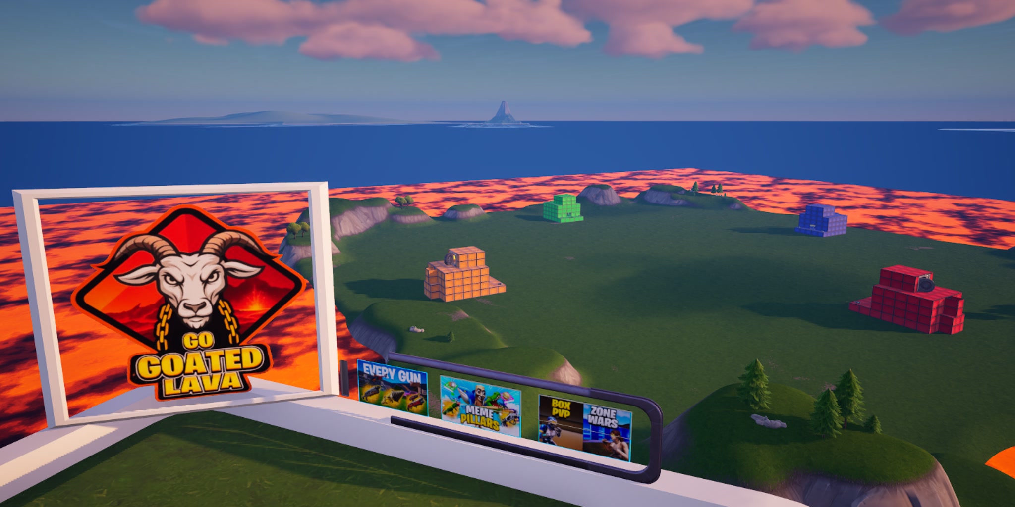 🌋GO GOATED LAVA ! ZONE WARS 🌀 9078-0448-2912 by firenov - Fortnite ...