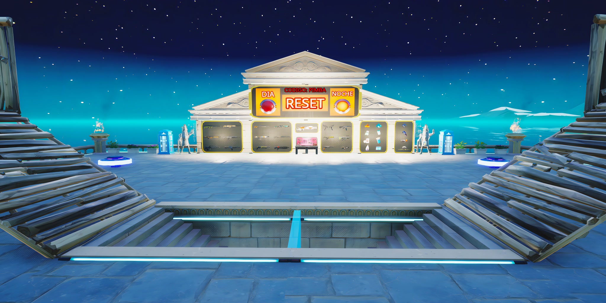 1VS1 🌞DIA Y 🌚NOCHE (PIMBA) 3306-0344-2050 by pimba - Fortnite Creative ...