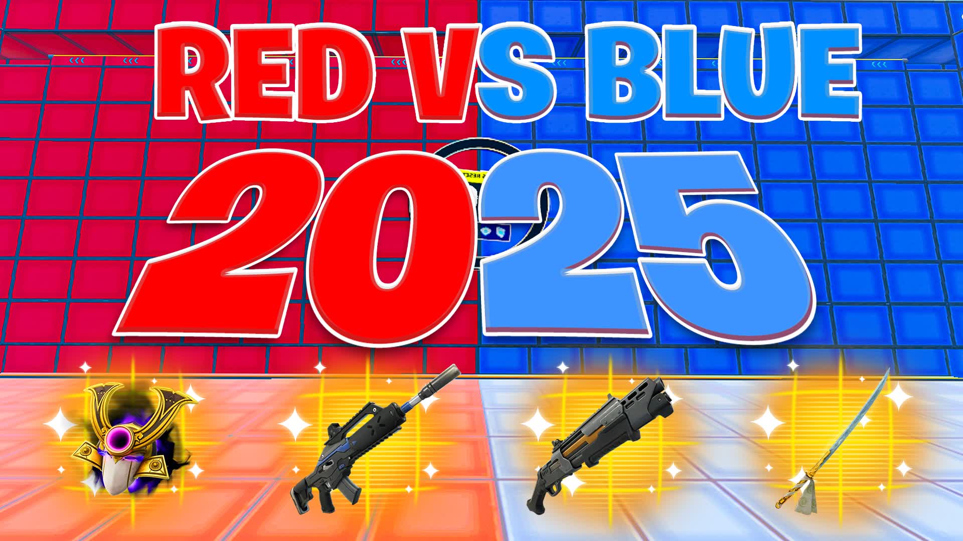 🔴2025 Red Vs Blue🔵 0907-3048-9985 by r3al - Fortnite Creative Map Code - Fortnite.GG