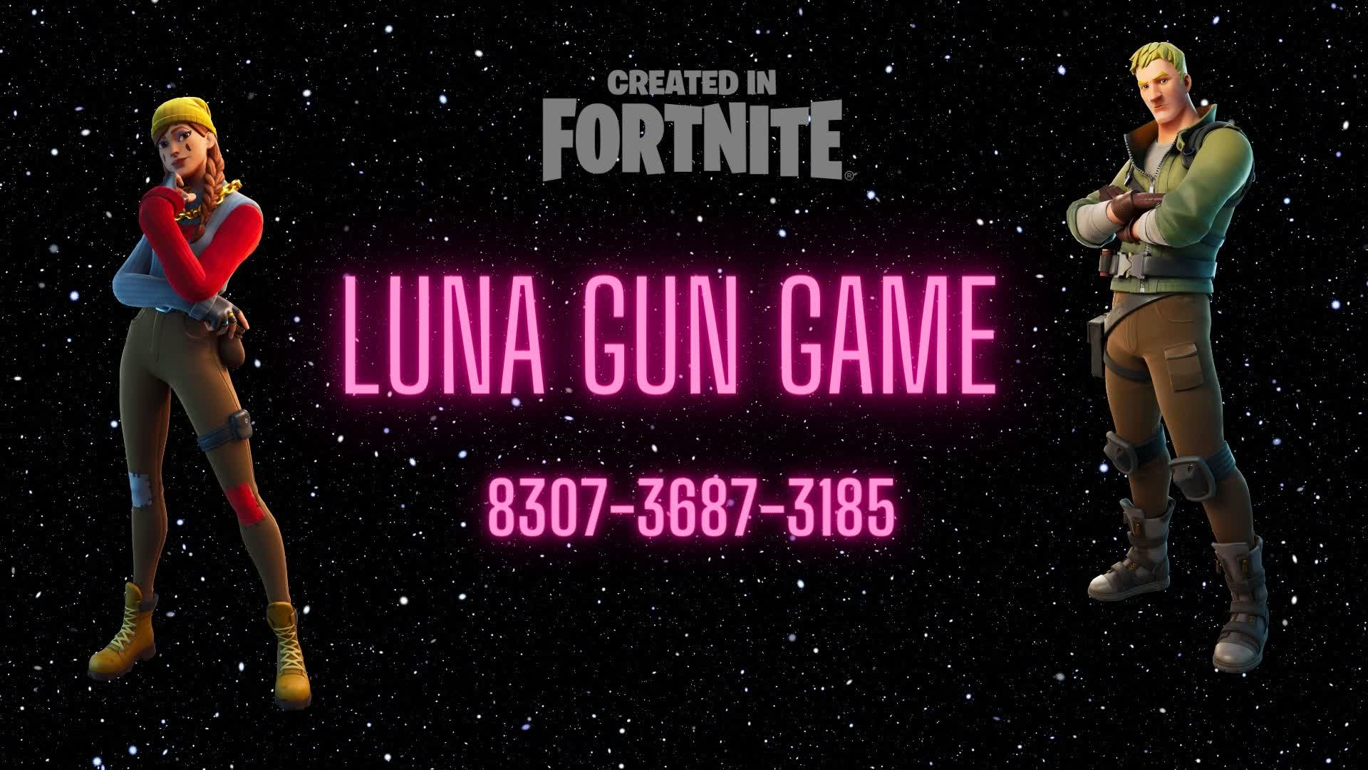 luna gun game 8307-3687-3185 by deltafn - Fortnite Creative Map Code ...