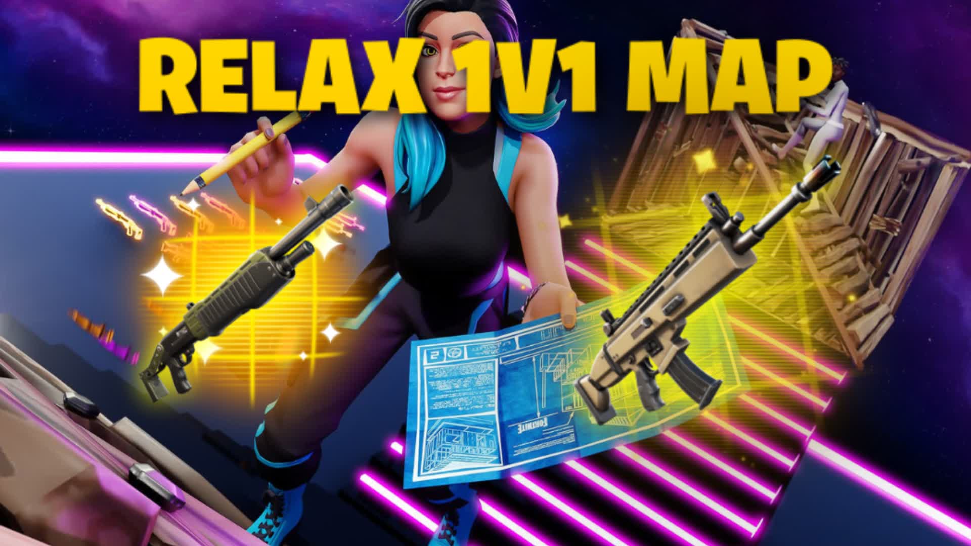 1V1 MAP 4099-9853-3432 by croquito8 - Fortnite Creative Map Code - Fortnite.GG