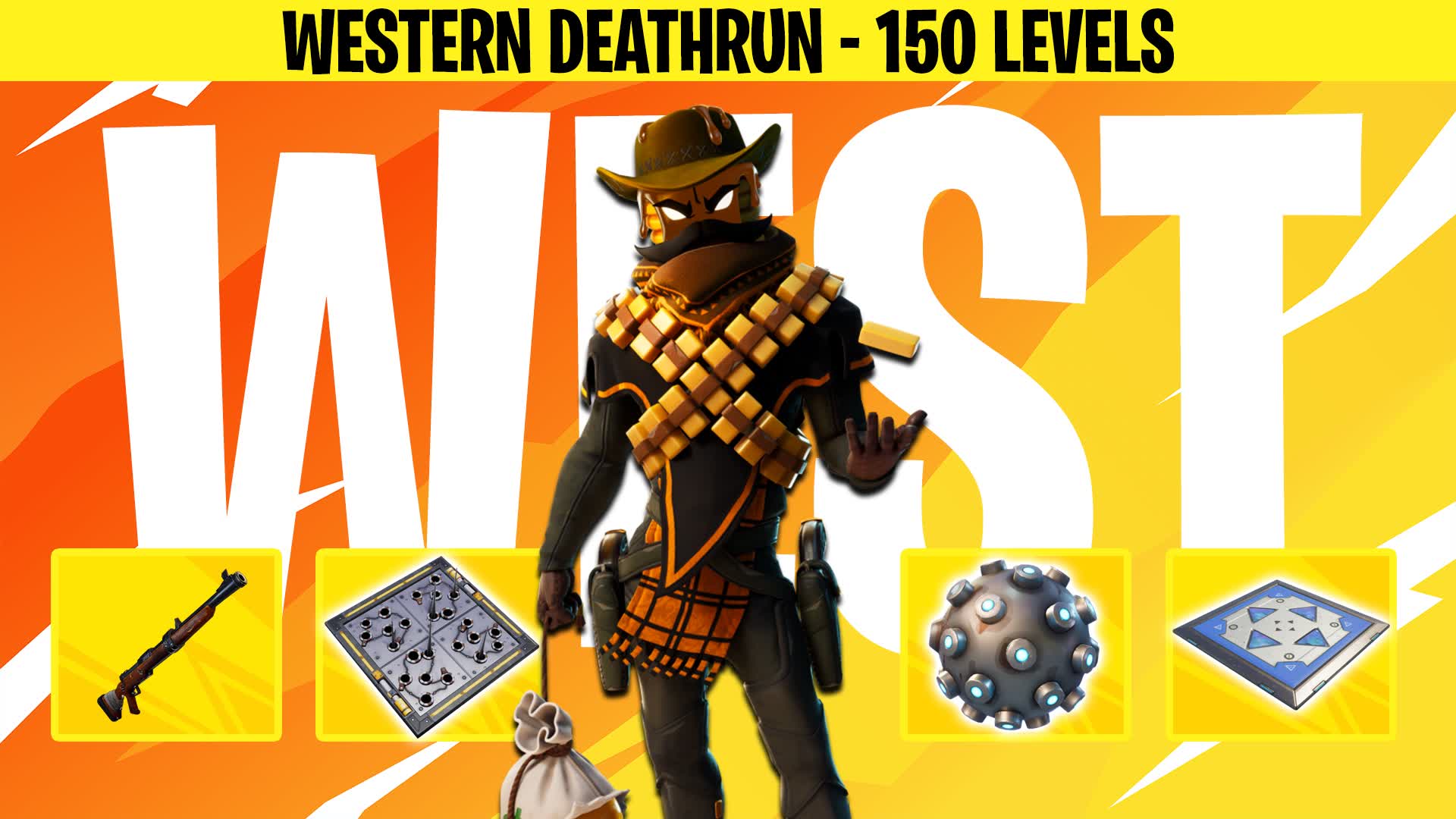 WESTERN DEATHRUN - 150 LEVELS 3484-5316-4887 by jduth - Fortnite ...