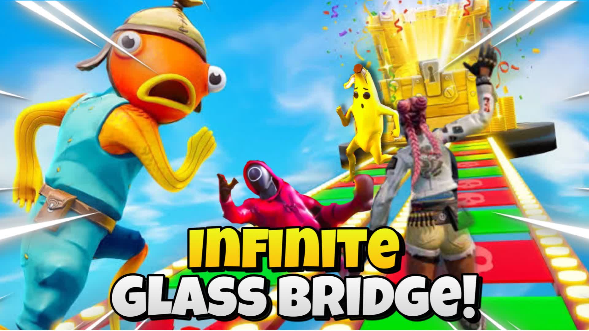 INFINITE GLASS BRIDGE! - SQUID GAME 2 9884-8792-5877 by tobstar-yt - Fortnite Creative Map Code ...