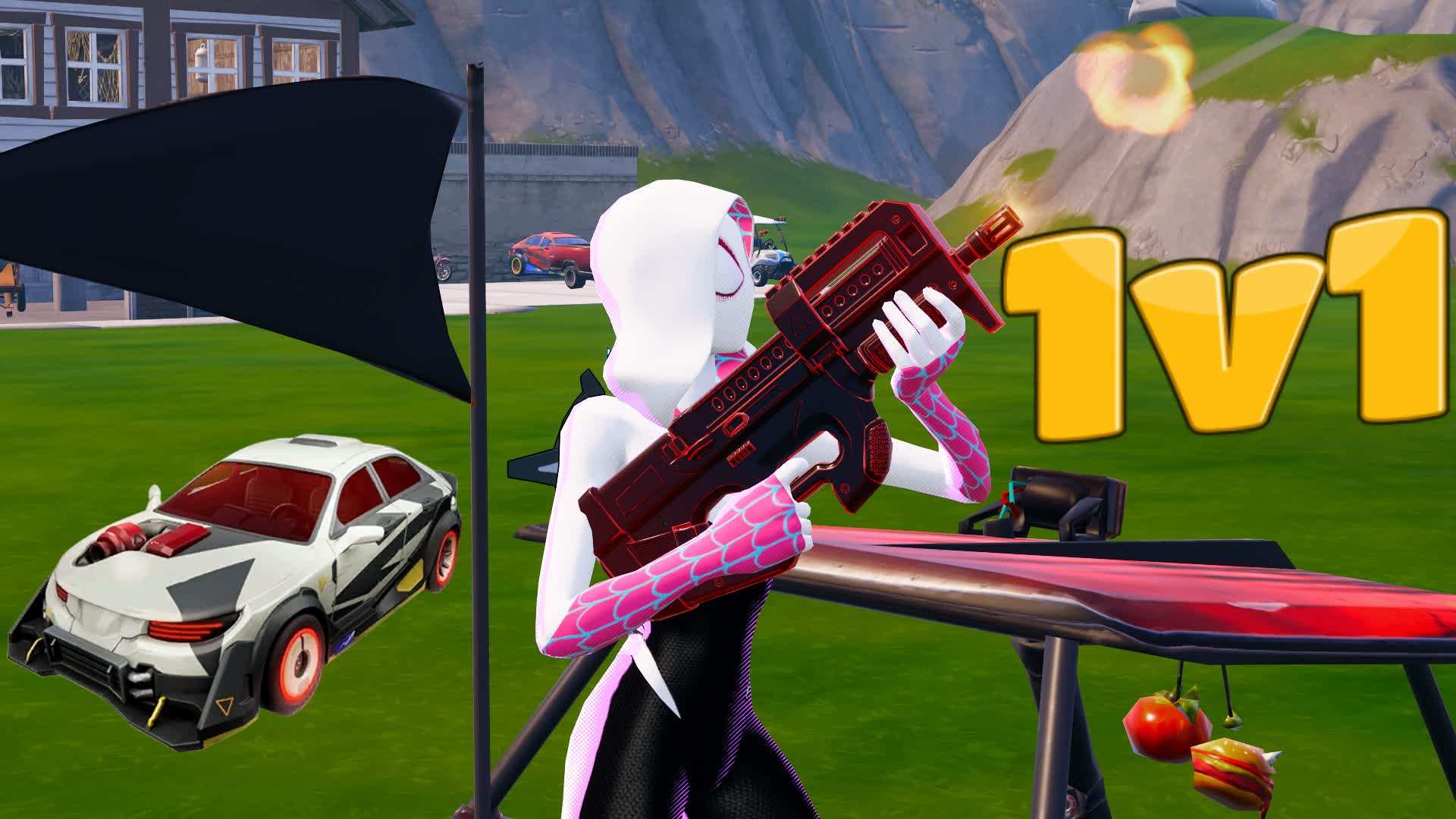 😃 1v1 Race Wars🎮 6495-9734-9837 by puffo - Fortnite Creative Map Code ...