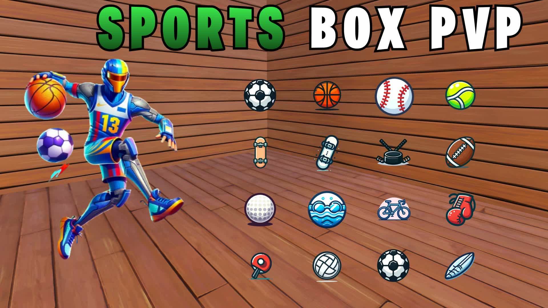 ⚽ SPORTS BOX PVP 🏈 7164-8318-3984 by rockyfn - Fortnite Creative Map ...