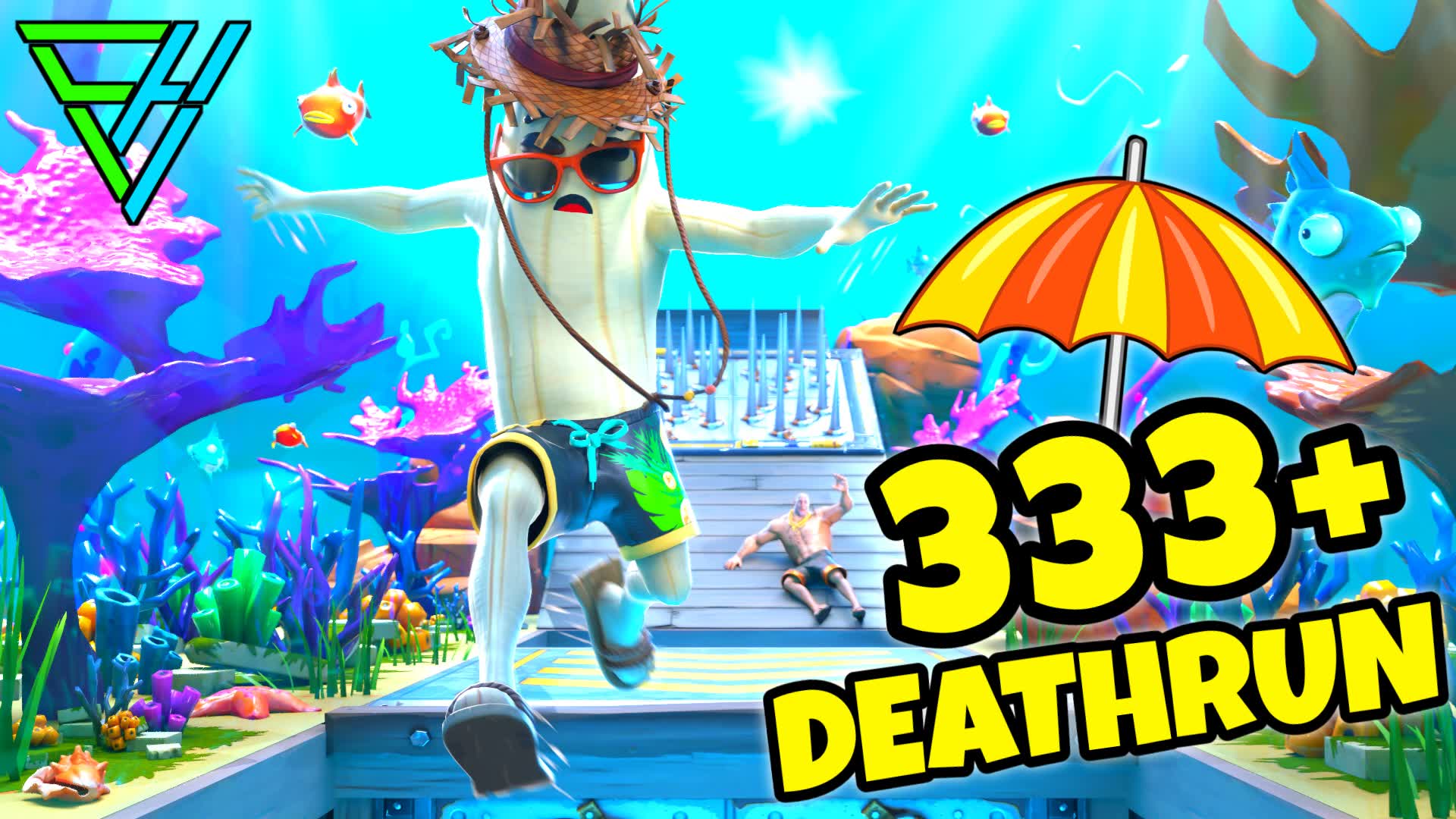 🐠333 Level Aqua Deathrun 6441-2749-0646 by fhsupport - Fortnite Creative Map Code - Fortnite.GG