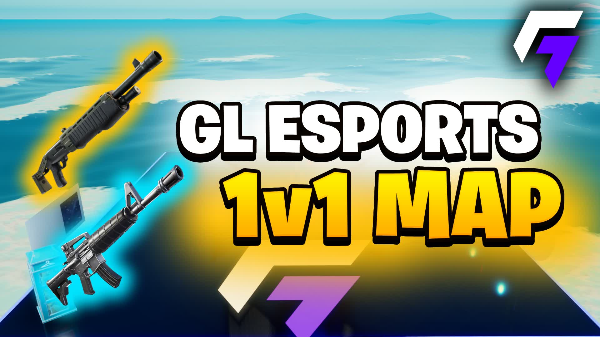 1V1 GL ESPORTS 8574-5483-3288 by gl_esports - Fortnite Creative Map Code - Fortnite.GG