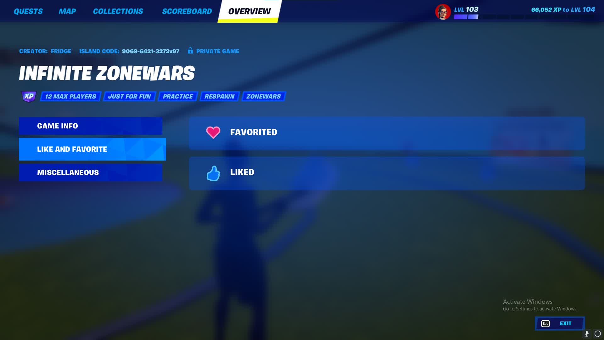 Do Nothing Simulator 4253-0662-3488 by fridge - Fortnite.GG